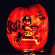 Dark Phoenix Pumpkin - Between The Pages Blog