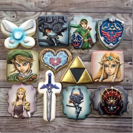 Marvelous Legend Of Zelda Cookies - Between The Pages Blog