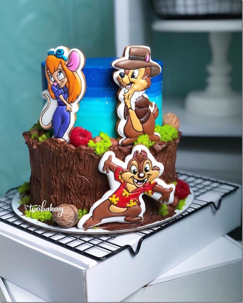 My Favorite Rescue Rangers Cakes and Cookies - Between The Pages Blog