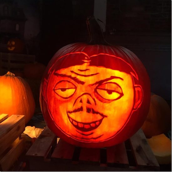 Spooktacular Addams Family Pumpkin Carvings - Between The Pages Blog