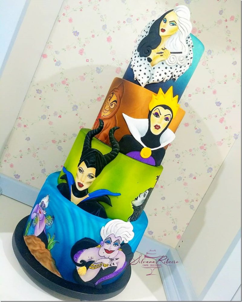 The Ultimate Disney Villains Cake - Between The Pages Blog