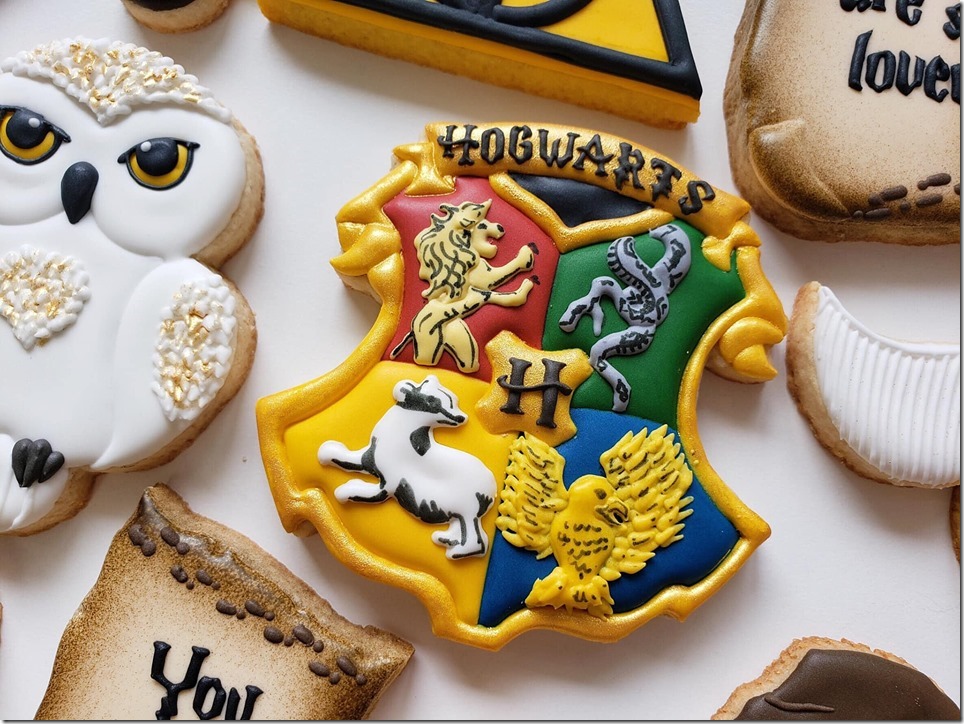 Adorable Harry Potter Baby Shower Cookies - Between The Pages Blog
