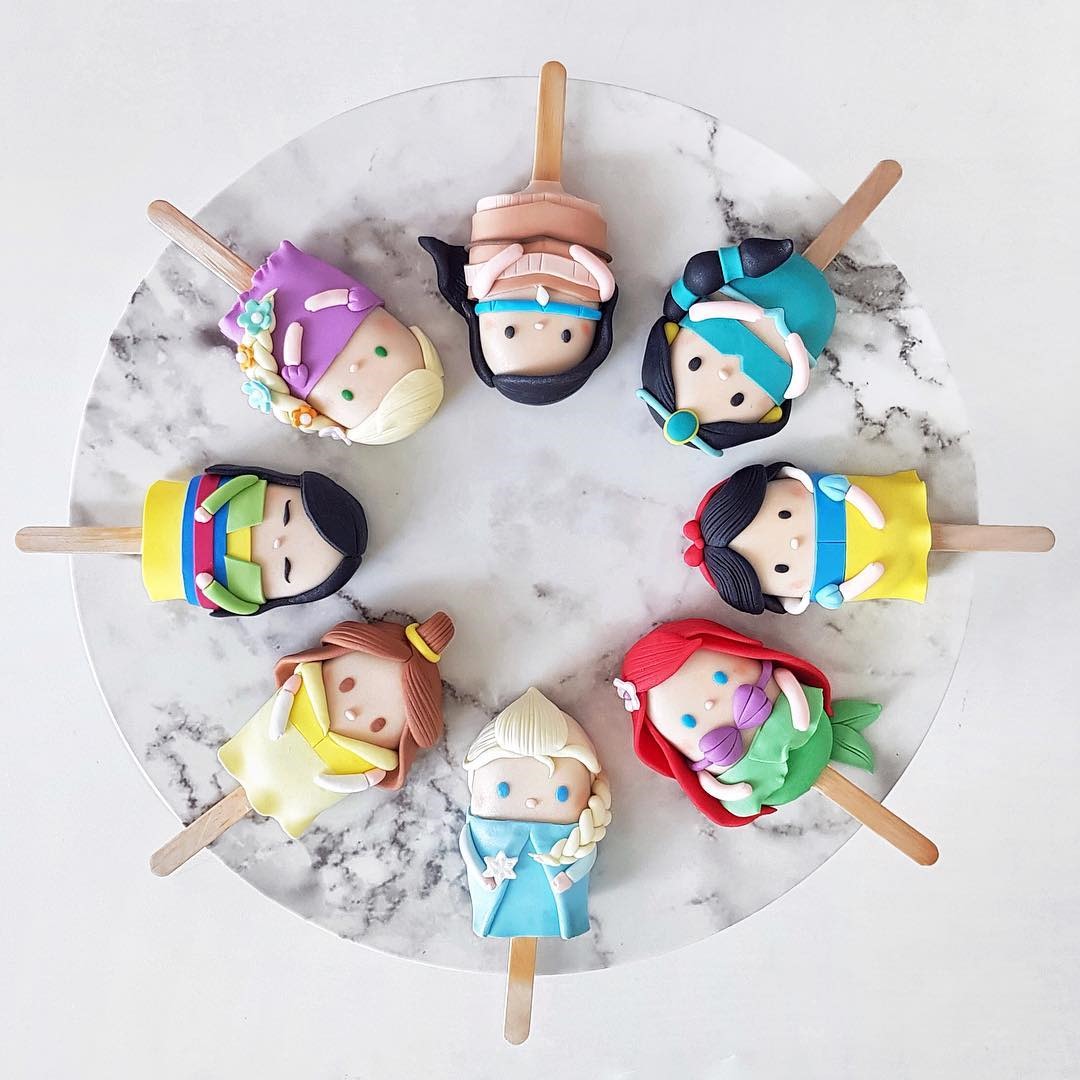 Terrific Disney Princess Cakesicles - Between The Pages Blog