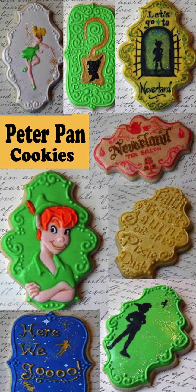 Superb Peter Pan Cookies - Between The Pages Blog