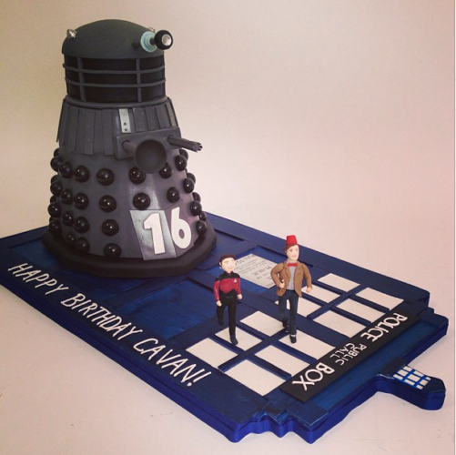 Celebrating 60 Years Of Doctor Who With Cakes - Between The Pages Blog