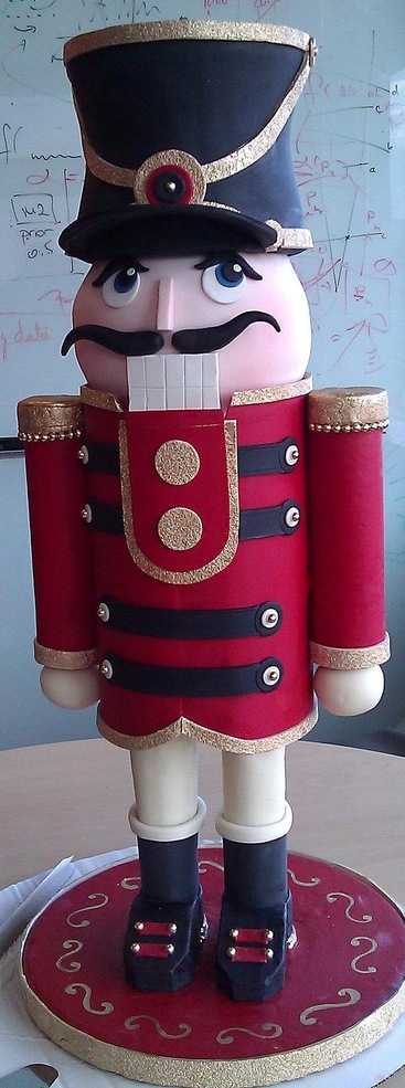 Awesome Nutcracker Cake - Between The Pages Blog