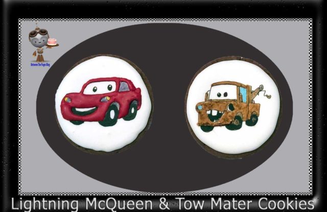 Splendid Disney Cars Cookies - Between The Pages Blog