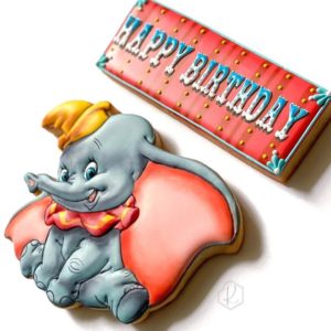 Cute Dumbo Cookies - Between The Pages Blog