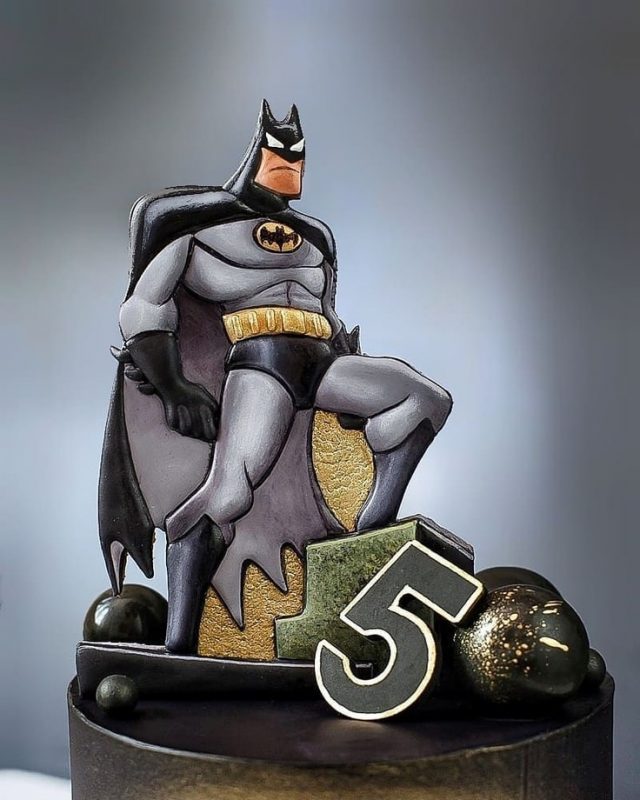 Awesome Batman The Animated Series Birthday Cake - Between The Pages Blog