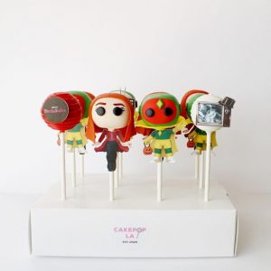 Magical WandaVision Cake Pops - Between The Pages Blog