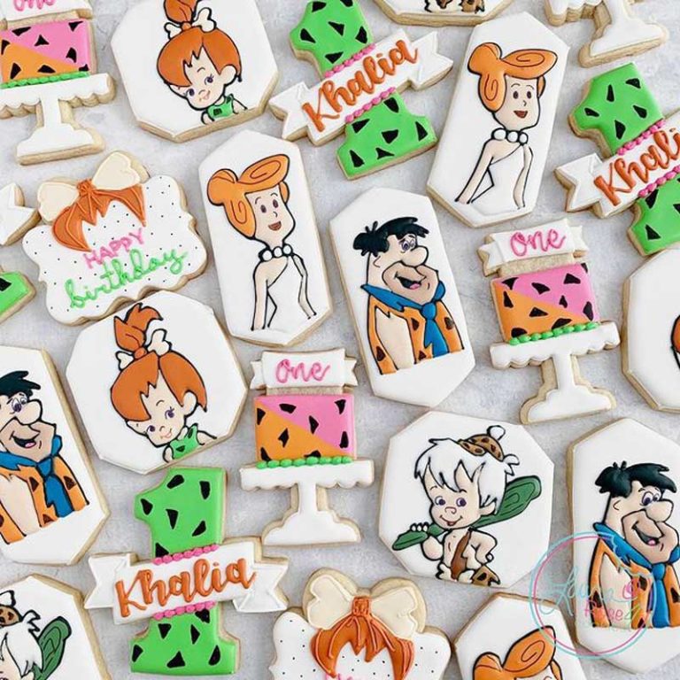 Fred Flintstone Food Art - Between The Pages Blog