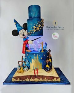 Disney Sorcerer's Apprentice Cake - Between The Pages Blog