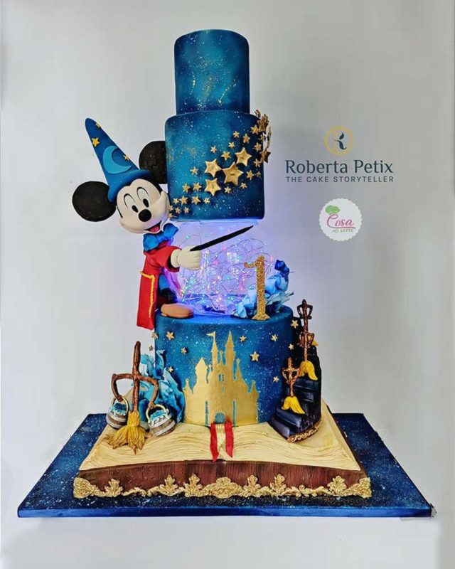 Disney Sorcerer's Apprentice Cake - Between The Pages Blog