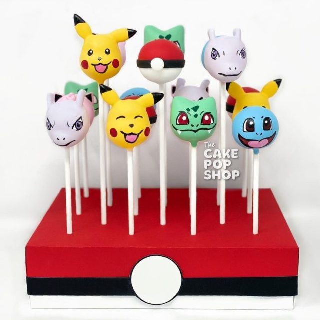 Pokémon Cake Pops - Between The Pages Blog