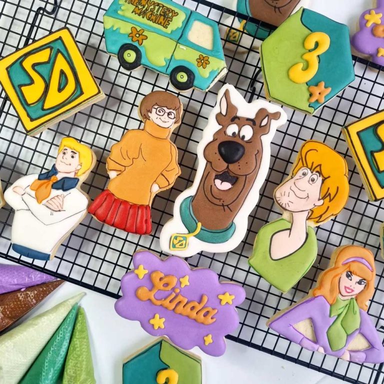 Scooby-Doo 3rd Birthday Cookies - Between The Pages Blog