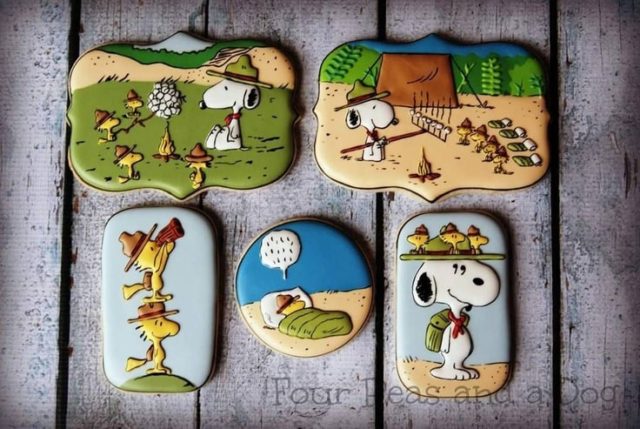 Snoopy & The Beagle Scouts Cookies - Between The Pages Blog