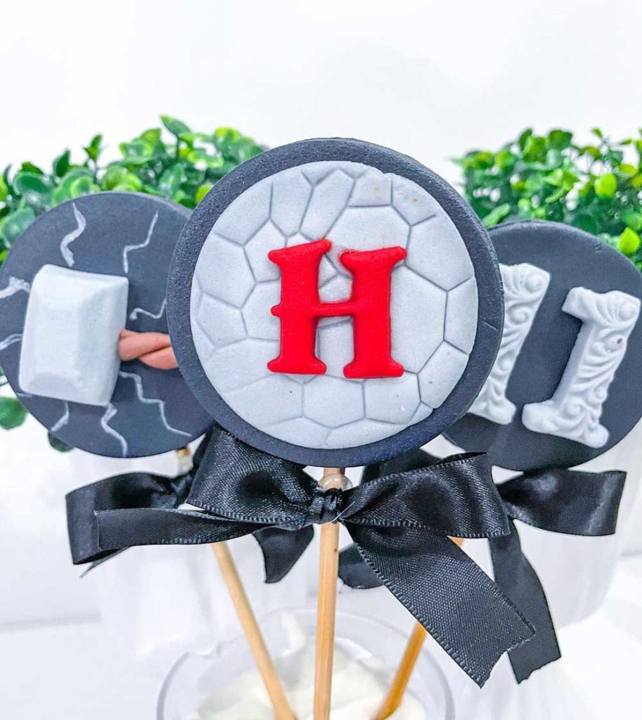 Thor Birthday Party Cake and Chocolates - Between The Pages Blog