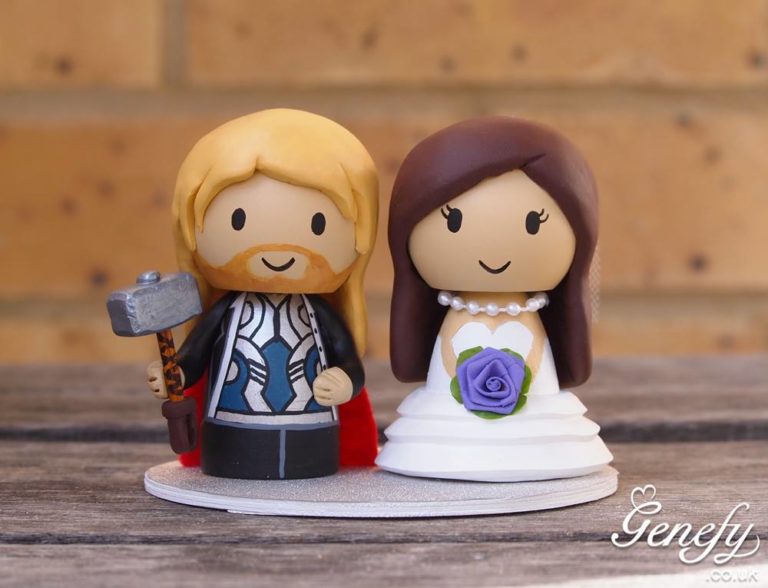 3 Adorable Thor Wedding Cake Toppers - Between The Pages Blog