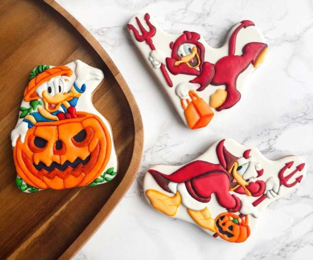 Donald Duck Halloween Costume Cookies - Between The Pages Blog