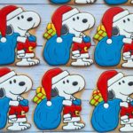 Santa Snoopy & Santa Charlie Brown Cookies - Between The Pages Blog