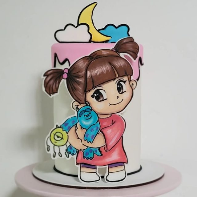 Boo Cake - Between The Pages Blog