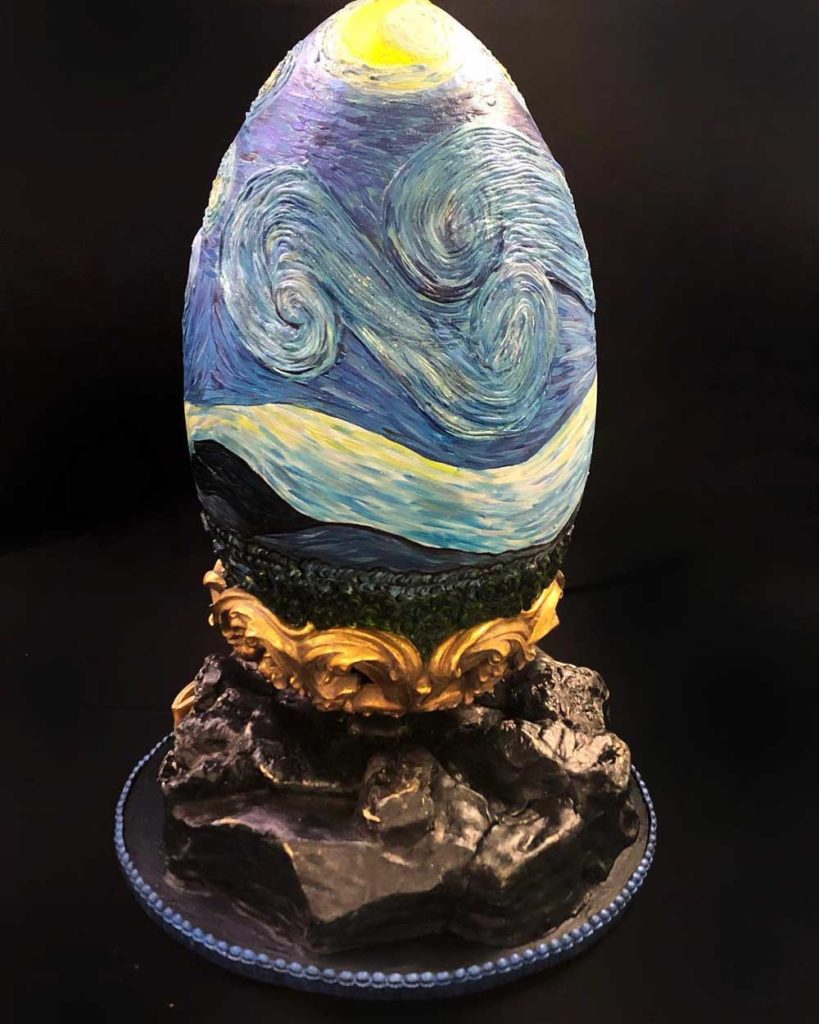Starry Night Easter Egg - Between The Pages Blog