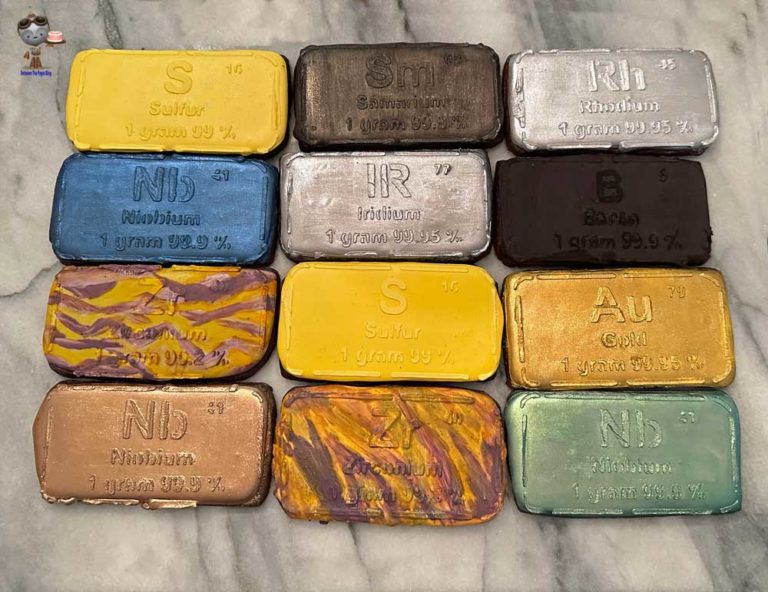 Chemistry Elements Cookies - Between The Pages Blog