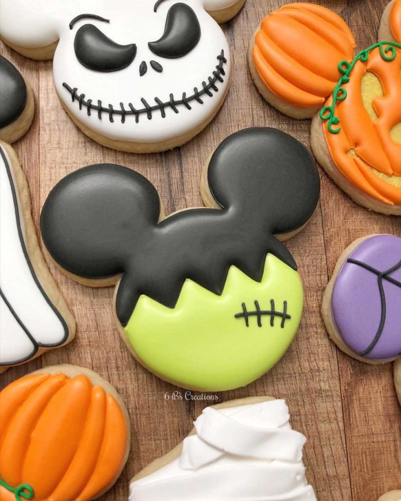 Mickey Halloween 1st Birthday Cookies - Between The Pages Blog