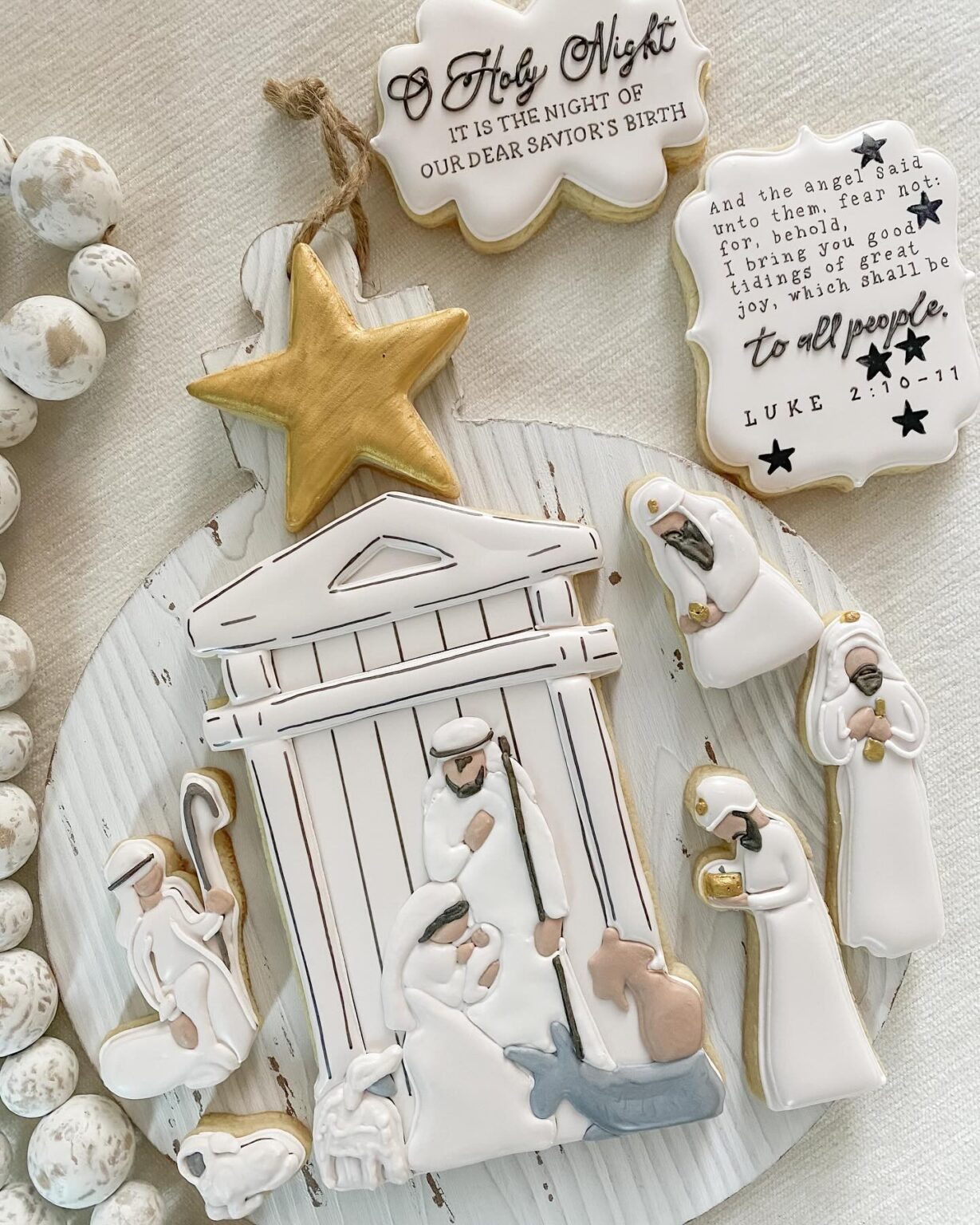 O Holy Night Cookies - Between The Pages Blog